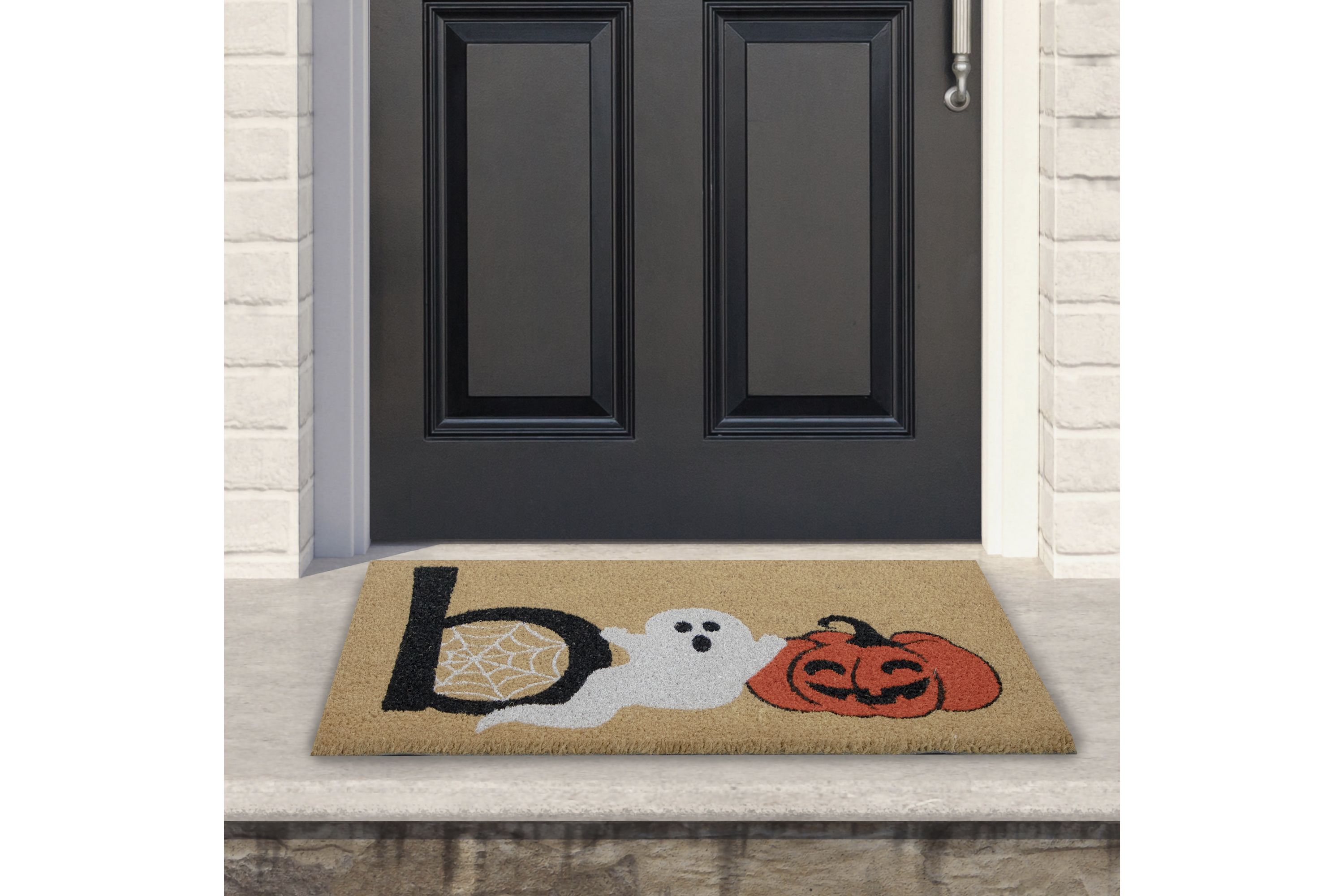 Northlight Natural Coir "Boo" Halloween Doormat 18" x 30" | Belk
