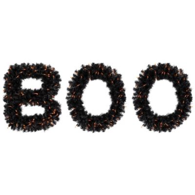 Northlight 18" Lighted Letter Boo Sign Outdoor Halloween Decoration | belk