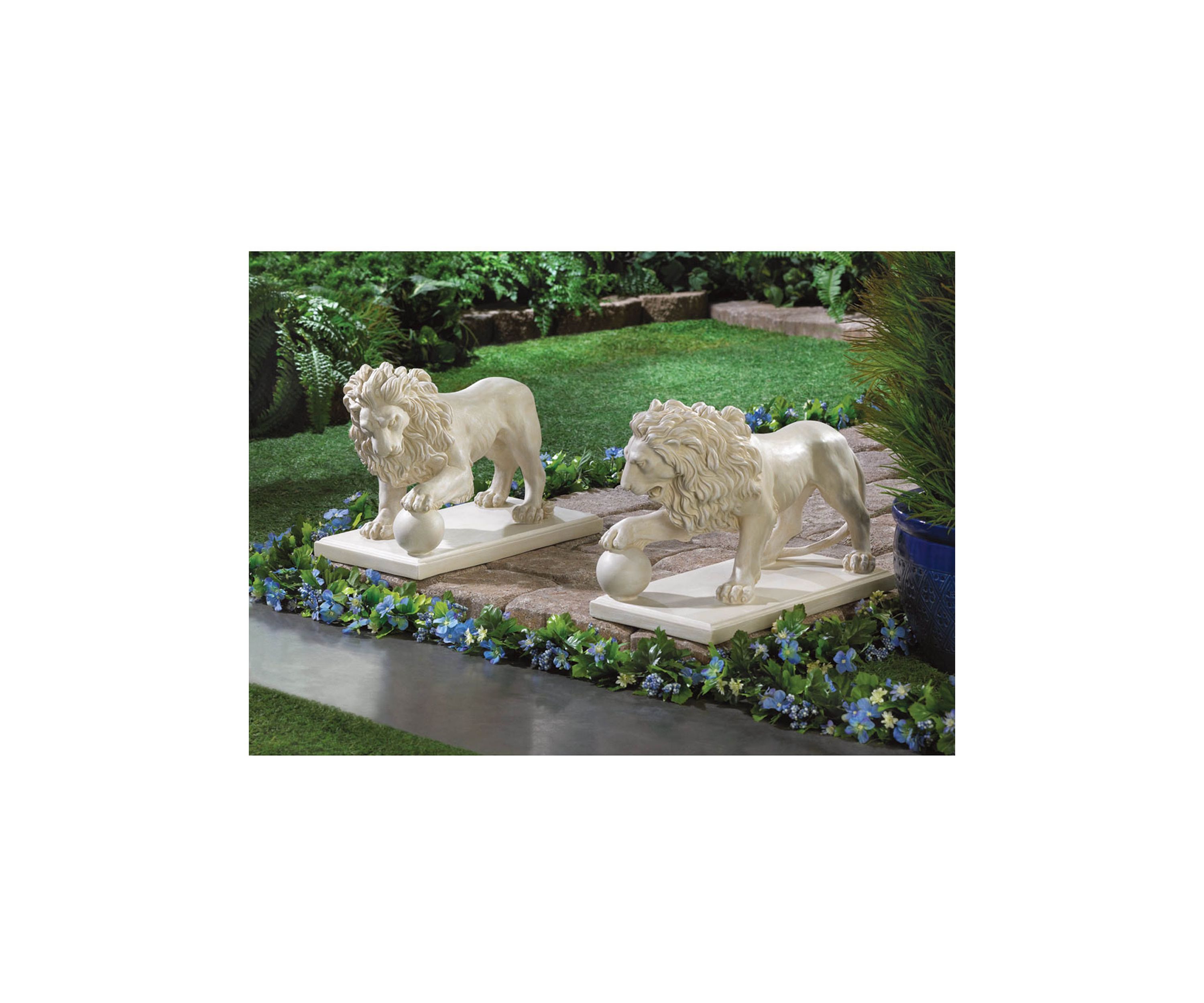 Zingz & Thingz Regal Lion Statue - Set of 2 | Belk