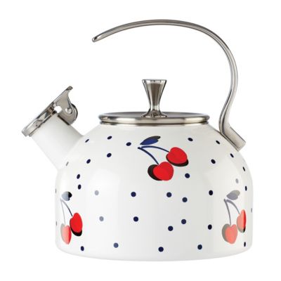 kate spade new york® Vintage Cherry Dot Tea Kettle | belk