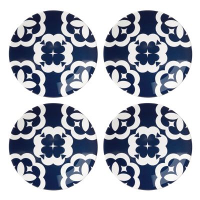 kate spade new york® Elegant Geo Accent Plates, Set of 4 | Belk