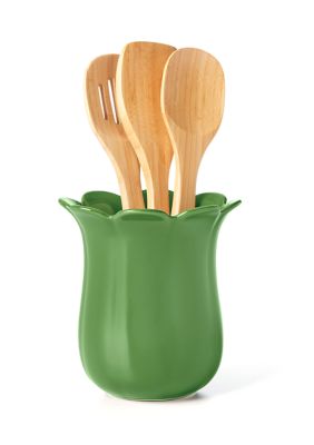 kate spade new york® Garden Floral Utensil Holder | belk