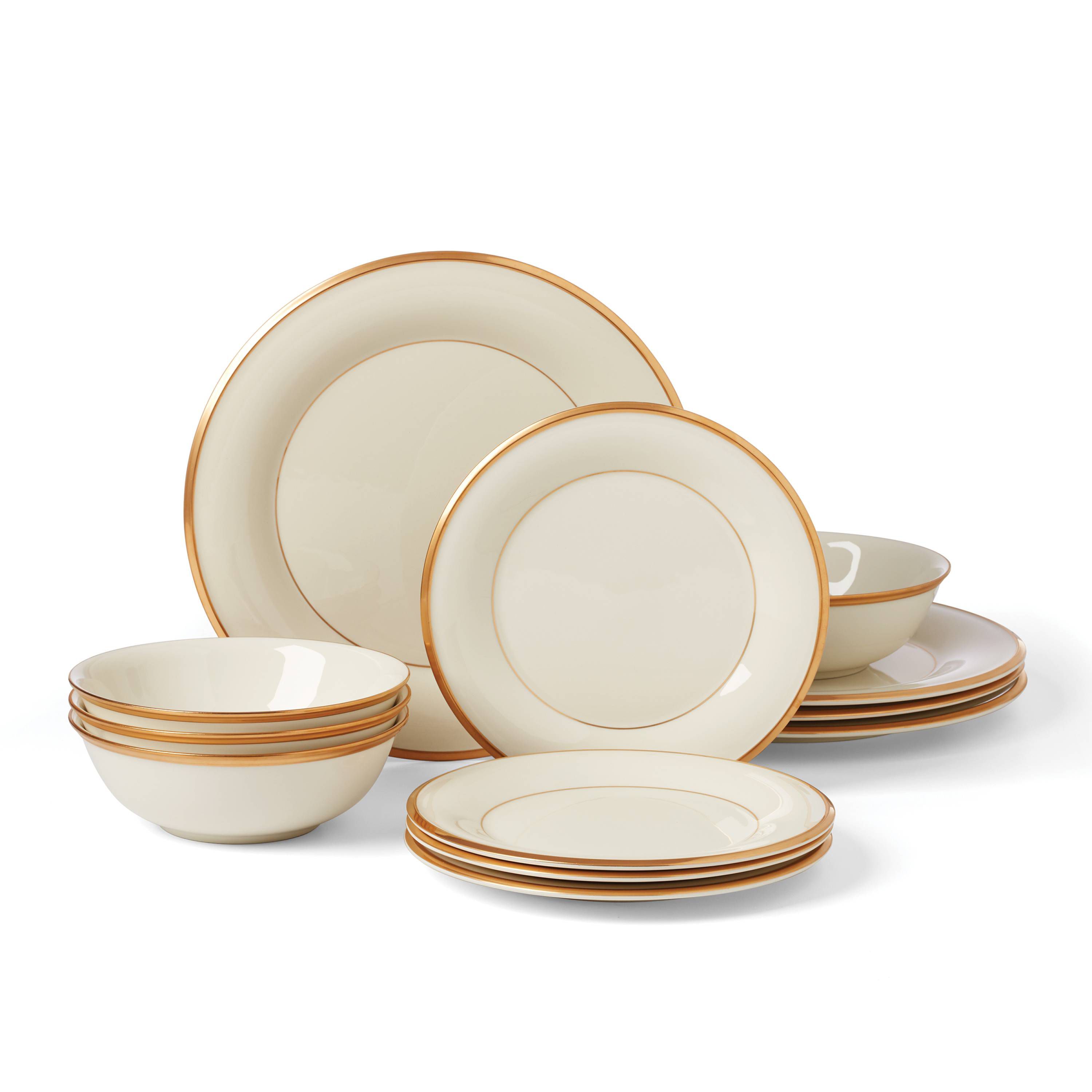 kate spade new york® Eternal 12-Piece Dinnerware Set, Service for 4 | Belk