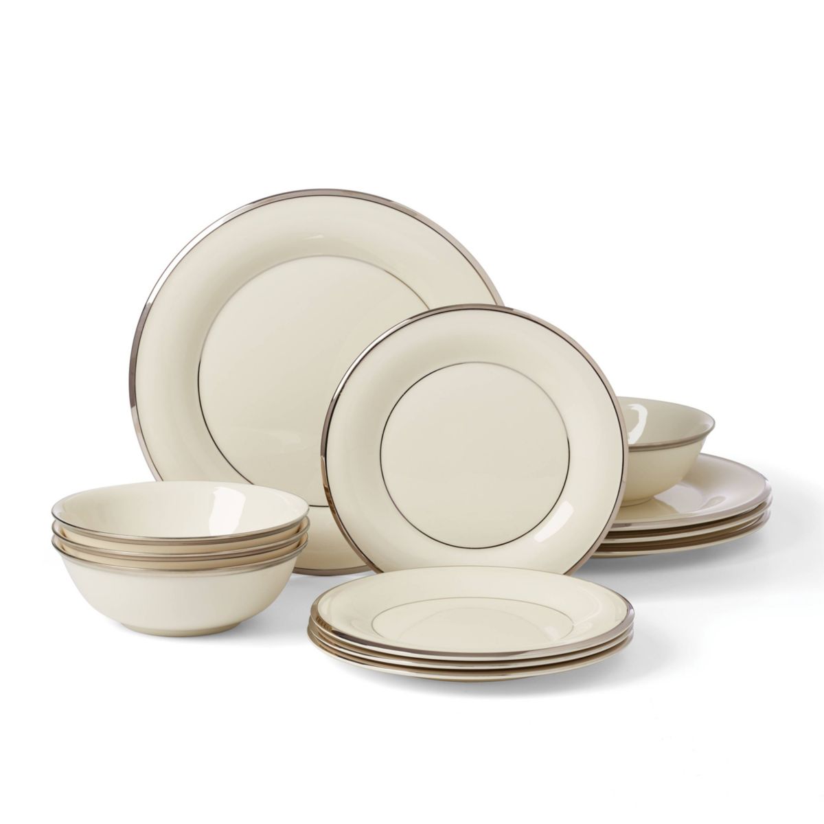 kate spade new york® Solitaire 12-Piece Dinnerware Set, Service for 4 ...