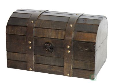 Vintiquewise Old Style Barn Wood Trunk | belk