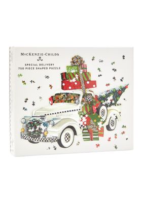 MacKenzie-Childs Holiday Truck 750 Piece Puzzle | belk