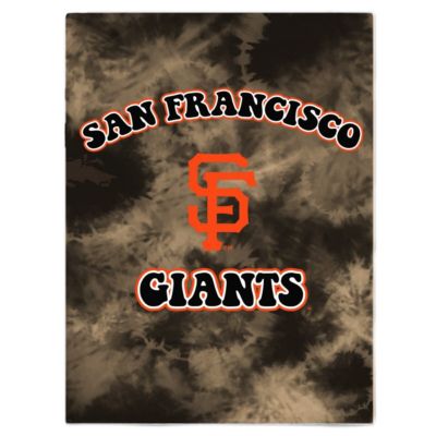 Pegasus MLB San Francisco Giants 60'' x 70'' Bubble Tie-Dye Flannel ...