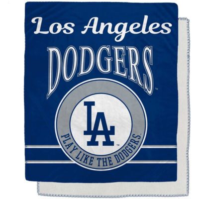 Pegasus MLB Los Angeles Dodgers 50" x 60" Retro Emblem Flannel Fleece ...