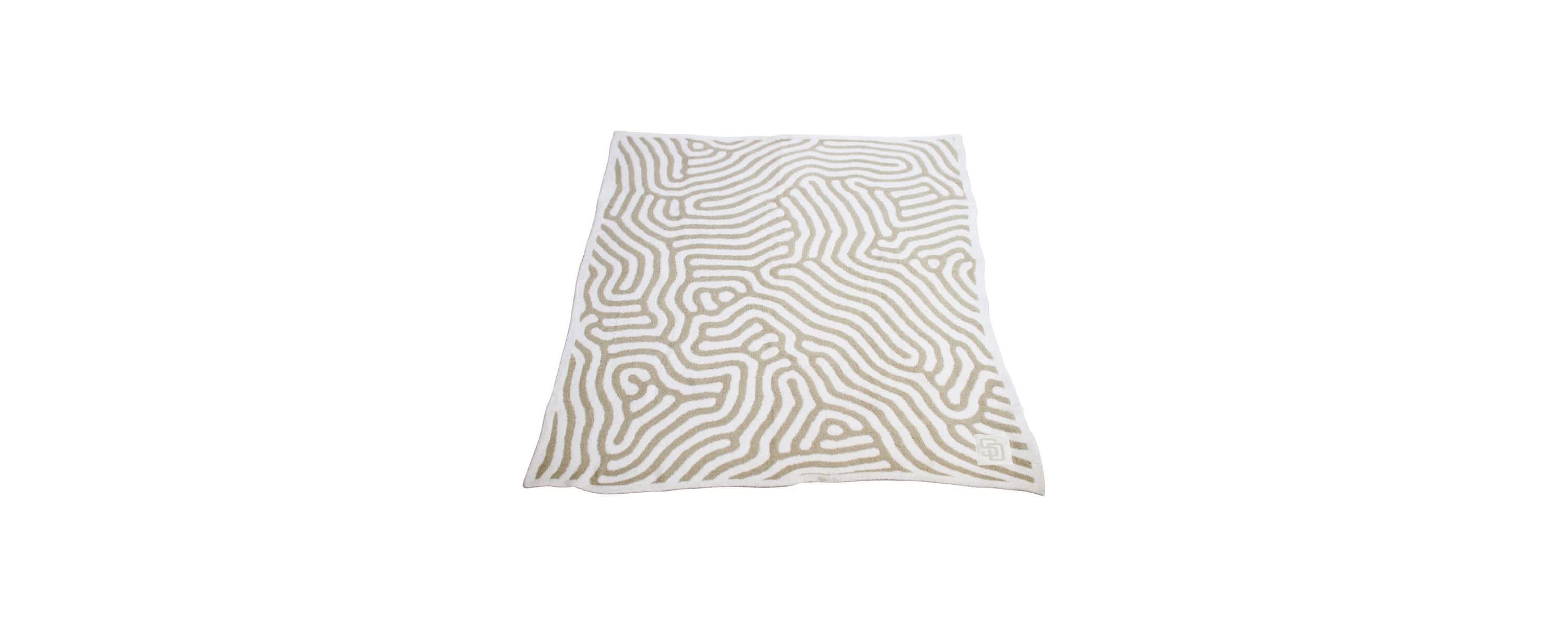 Logo Brands MLB San Diego Padres 50" x 60" Luxe Dreams Throw Blanket | Belk