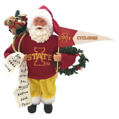 Santa's Workshop Inc NCAA Iowa State Cyclones 12" Proud Santa | belk