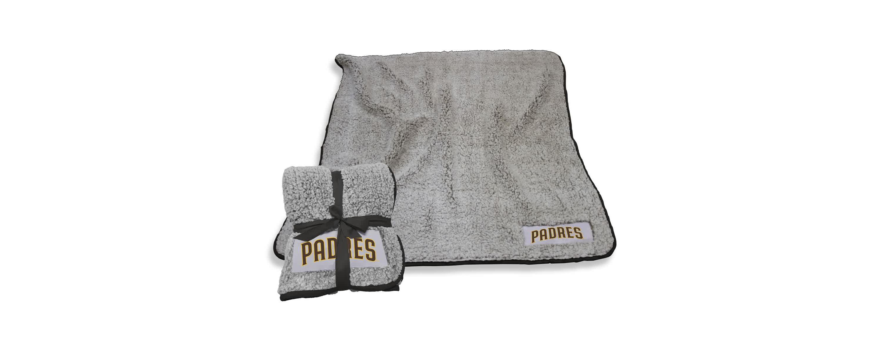 Logo Brands MLB San Diego Padres 50" x 60" Frosty Fleece Team Blanket ...