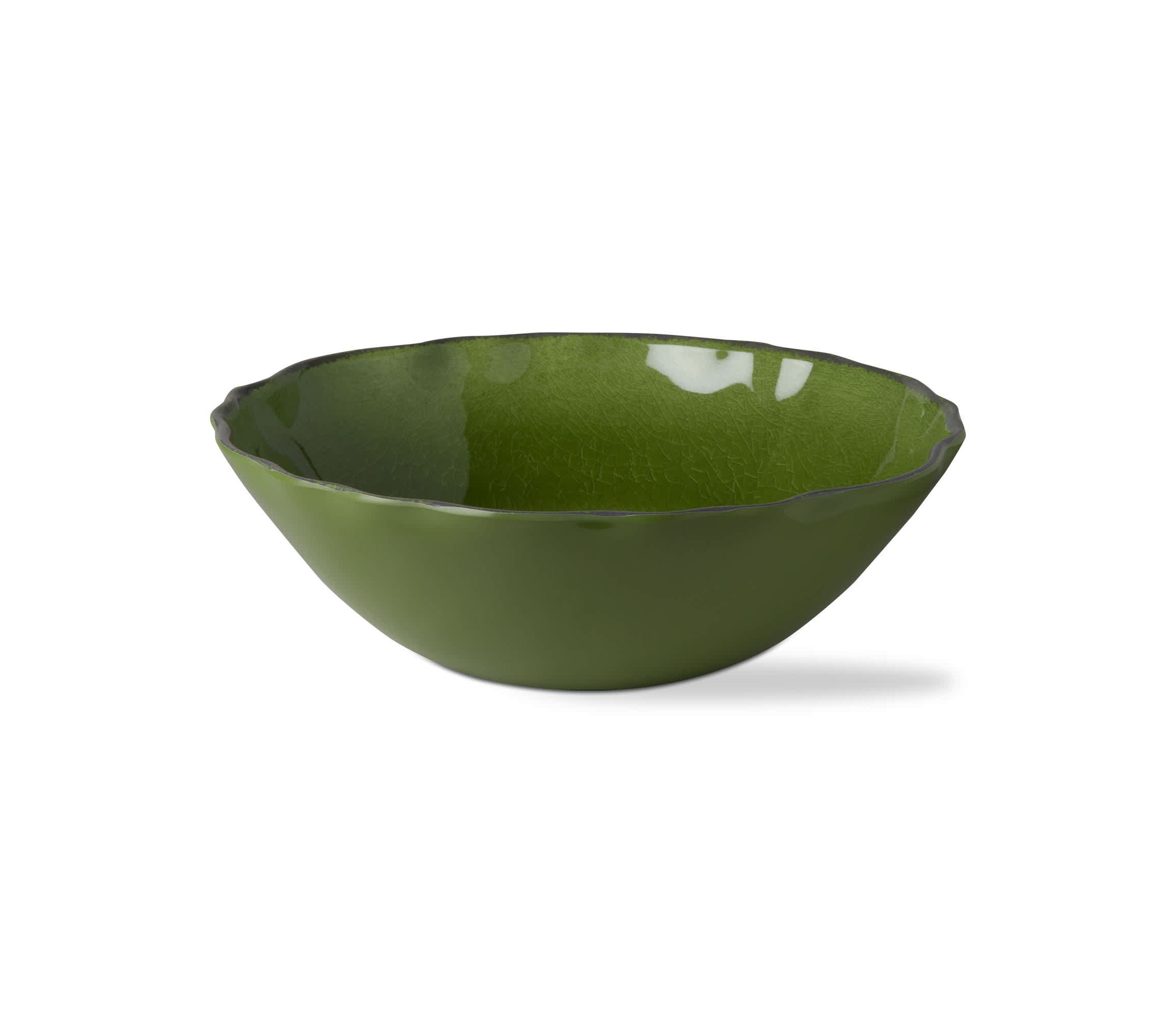 tag Veranda Melamine Serving Bowl Green Dinnerware Serving Dish | Belk