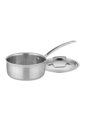 Cuisinart Multiclad Pro Tri-Ply Stainless 1.5 Quart Saucepan with Cover ...