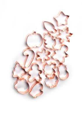 Wilton Copper Cookie Cutter 16 Piece Set | belk