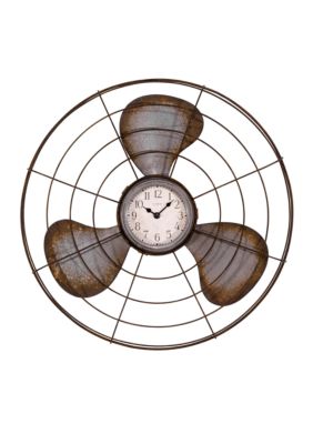 LaCrosse Technology Metal Fan Wall Clock | belk