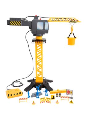 Discovery Kids Jumbo Motorized Construction Crane Set | belk