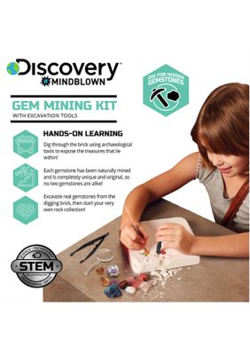 Discovery Mindblown Gem Mining Kit With Excavation Tools | atelier-yuwa ...