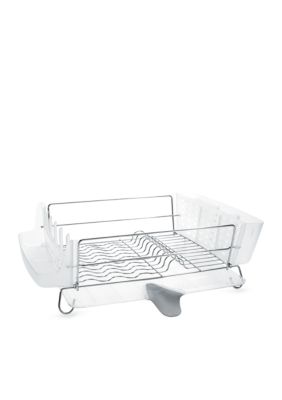 OXO Folding Stainless Steel Dish Rack | belk