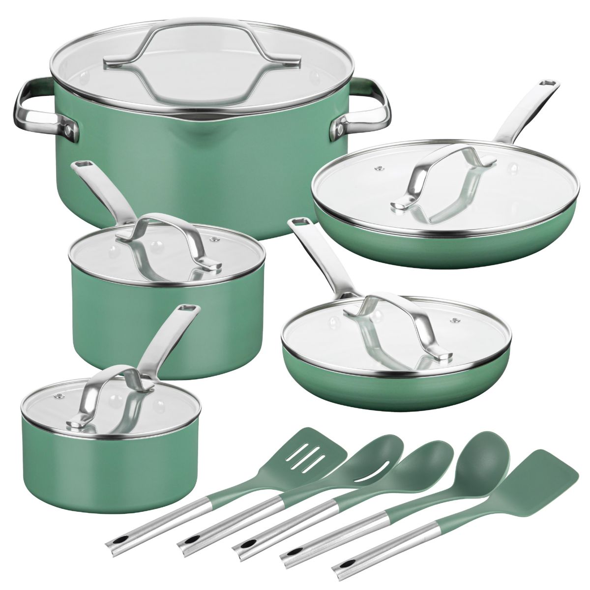 Gotham Steel Gotham Steel Modern Collection 15-pc. Ceramic Nonstick ...