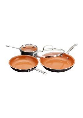 Gotham Steel 5 Piece Ti-Ceramic Nonstick Cookware Set | belk