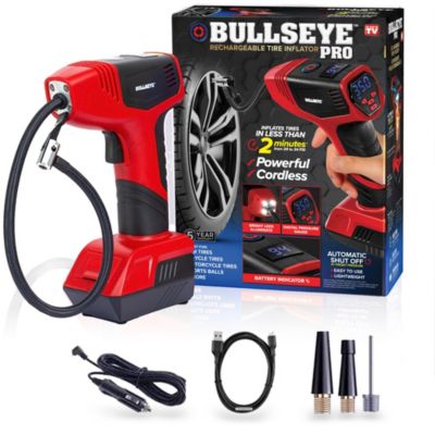 Bullseye Pro 12V 150-PSI Rechargeable Tire Inflator | belk