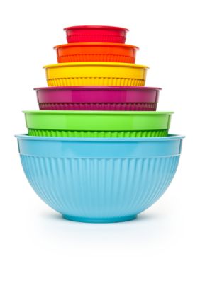 Cooks Tools™ 6-Piece Ribbed Mixing Bowl Set | belk