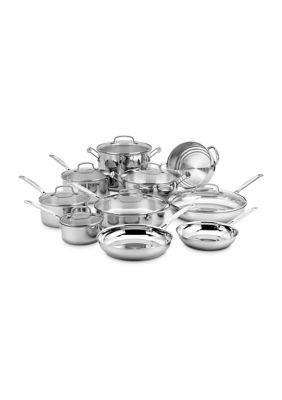 Cuisinart Chef's Classic Stainless Cookware 17 Piece Set - 7717N | belk