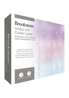 Brookstone Ombré LED Curtain Lights | belk
