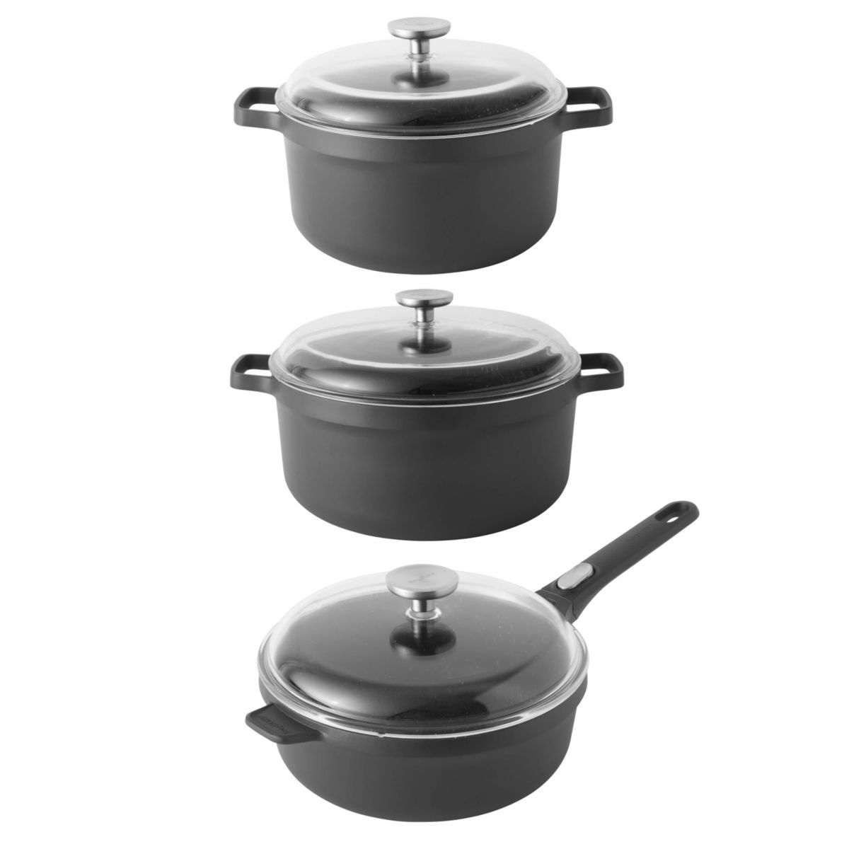 BergHOFF® BergHOFF GEM 6Pc Nonstick Cast Aluminum Cookware Set | Belk