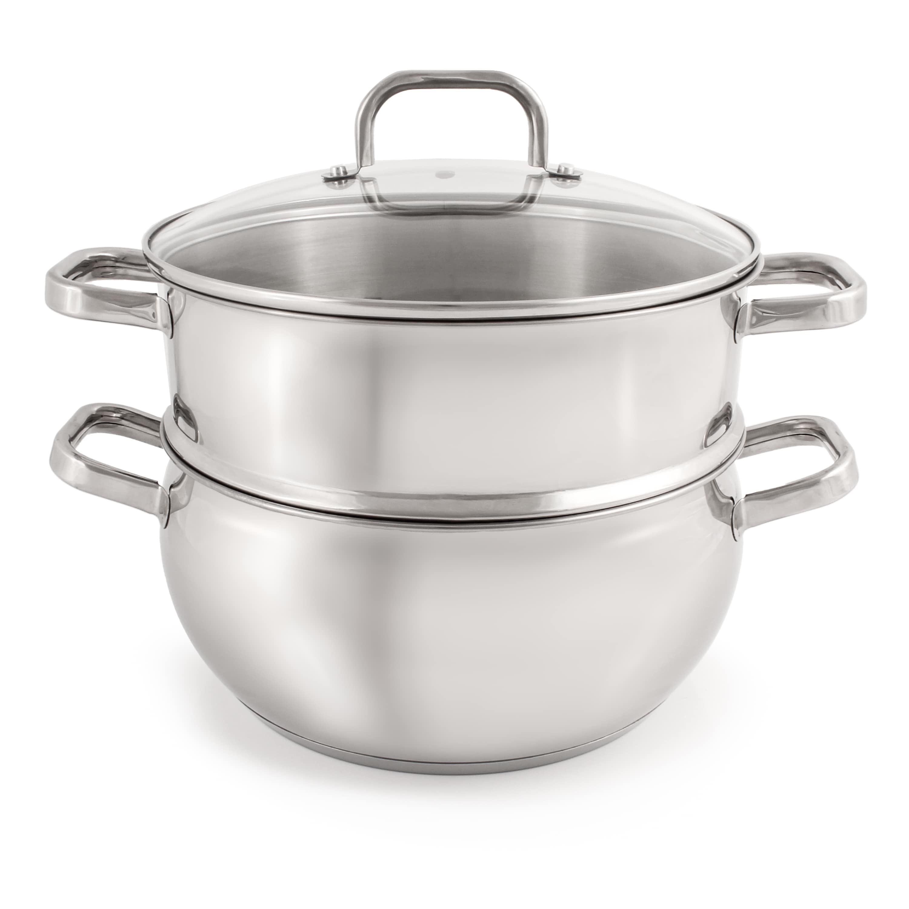 BergHOFF® BergHOFF Belly Shape 18/10 Stainless Steel 3Pc Steamer Set ...