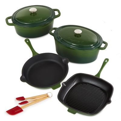 BergHOFF® BergHOFF Neo 9pc Cast Iron Cookware Set, Green | Belk