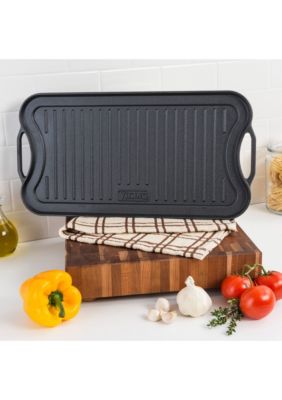 Viking Cast Iron 20" Reversable Grill/Griddle Pan (Pre-Seasoned) | belk