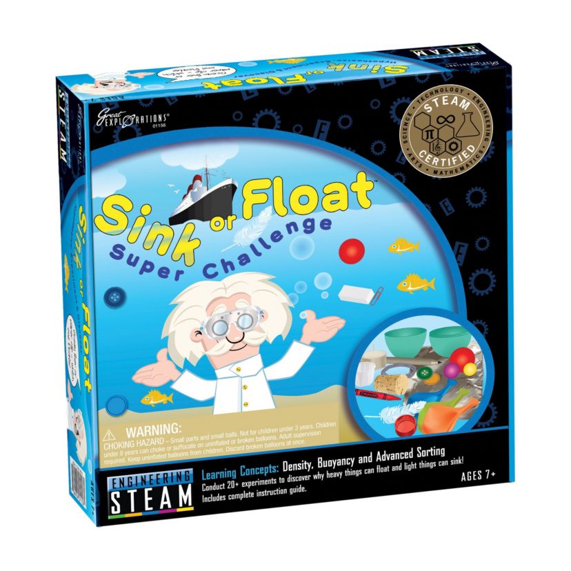 Great Explorations STEAM Learning System - Engineering: Sink or Float ...