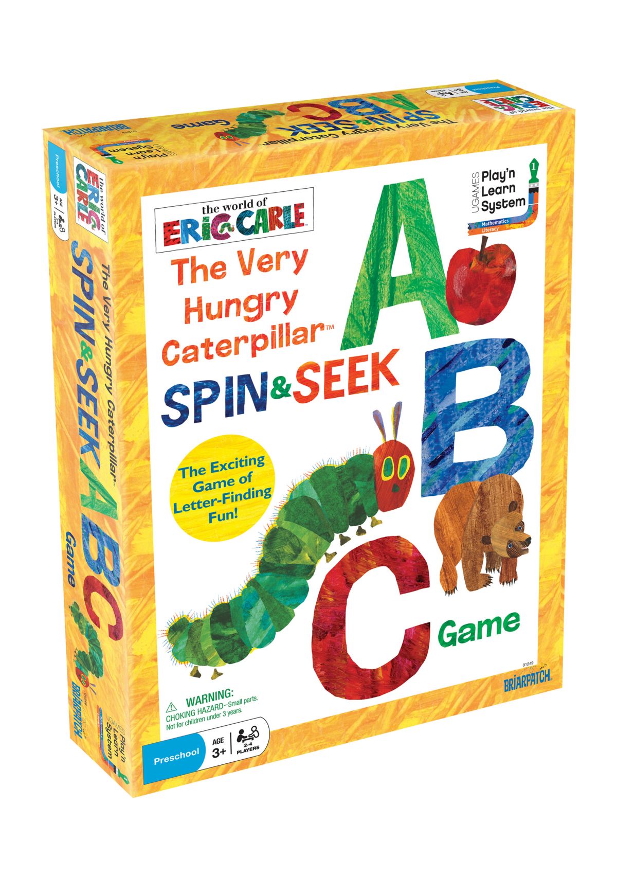 Briarpatch The Very Hungry Caterpillar Spin & Seek ABC Game | Belk