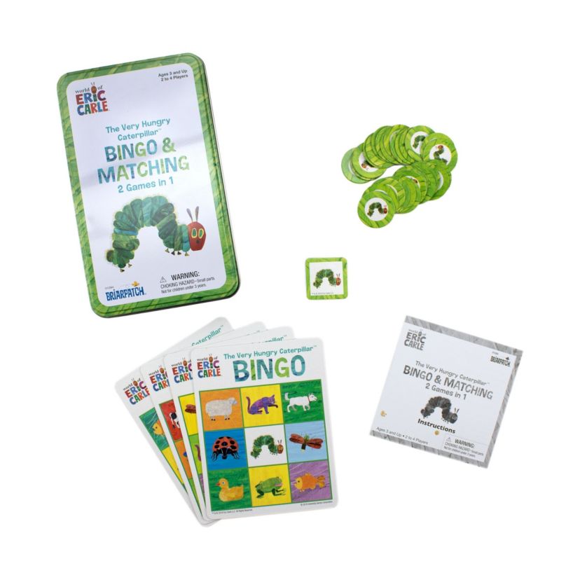 Briarpatch The Very Hungry Caterpillar Bingo & Matching Tin | Belk