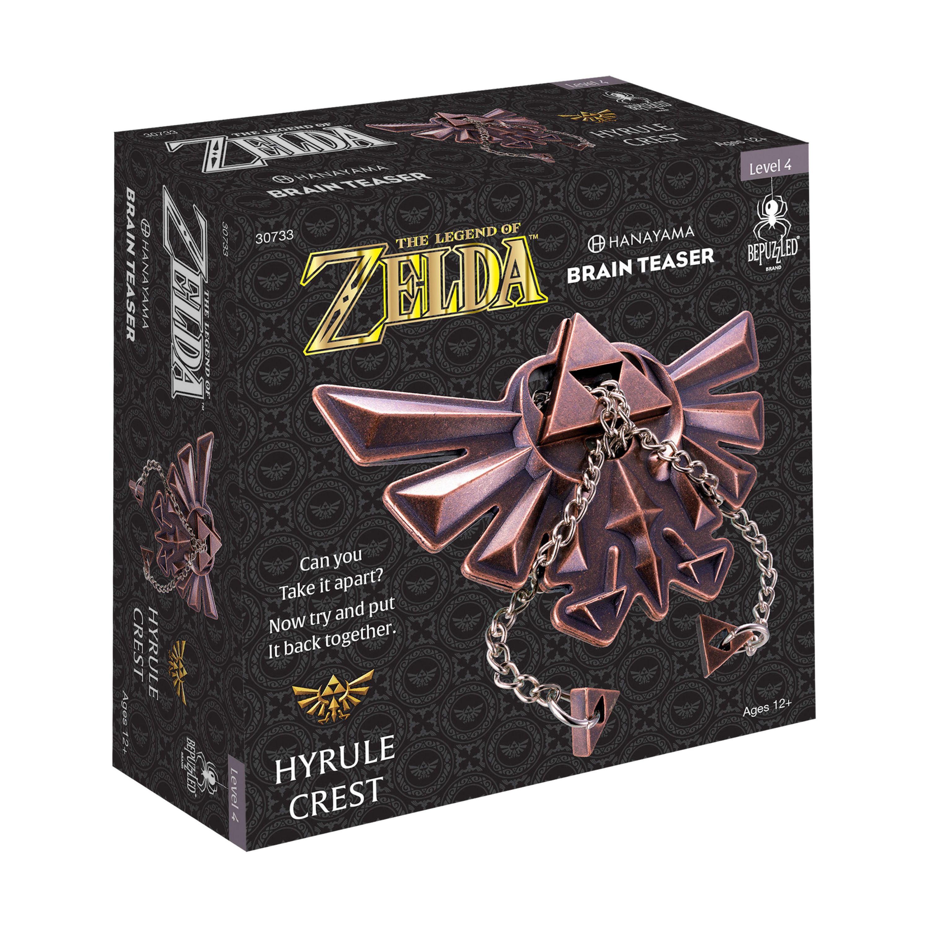 BePuzzled Hanayama Level 4 Cast Puzzle - The Legend of Zelda: Hyrule ...