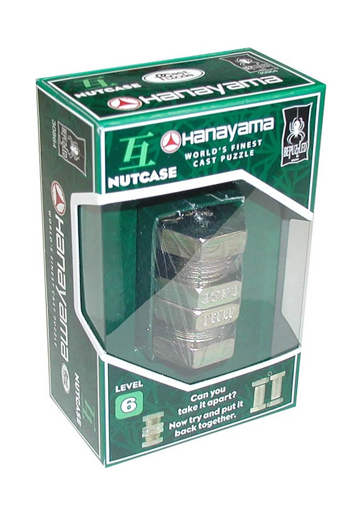 BePuzzled Hanayama Level 6 Cast Puzzle - Nutcase | Belk