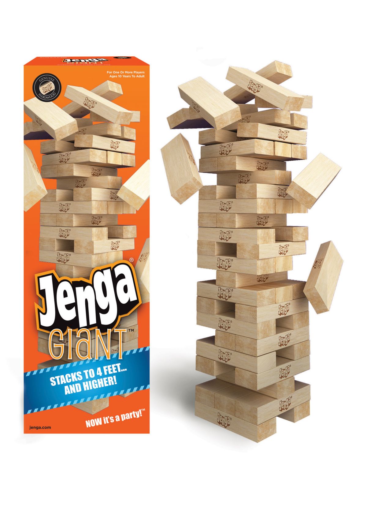 Jenga Genuine Hardwood Jenga Giant Family Game | Belk