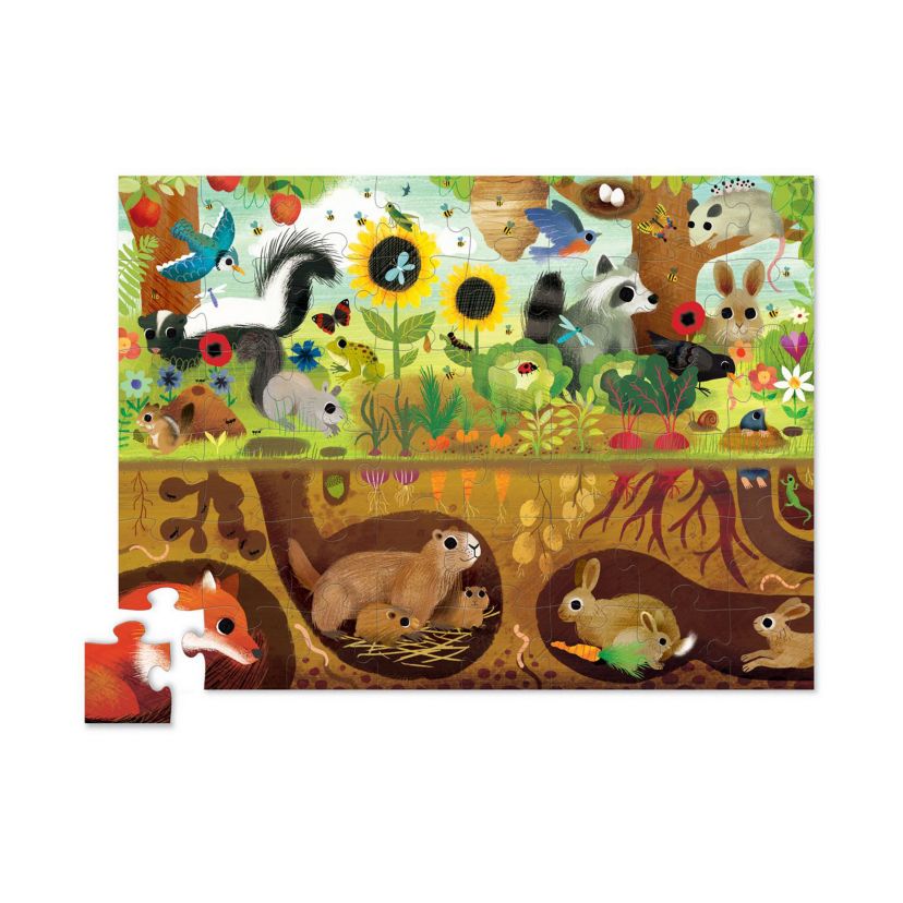 Crocodile Creek Above & Below - Backyard Discovery Floor Puzzle: 48 Pcs | Belk