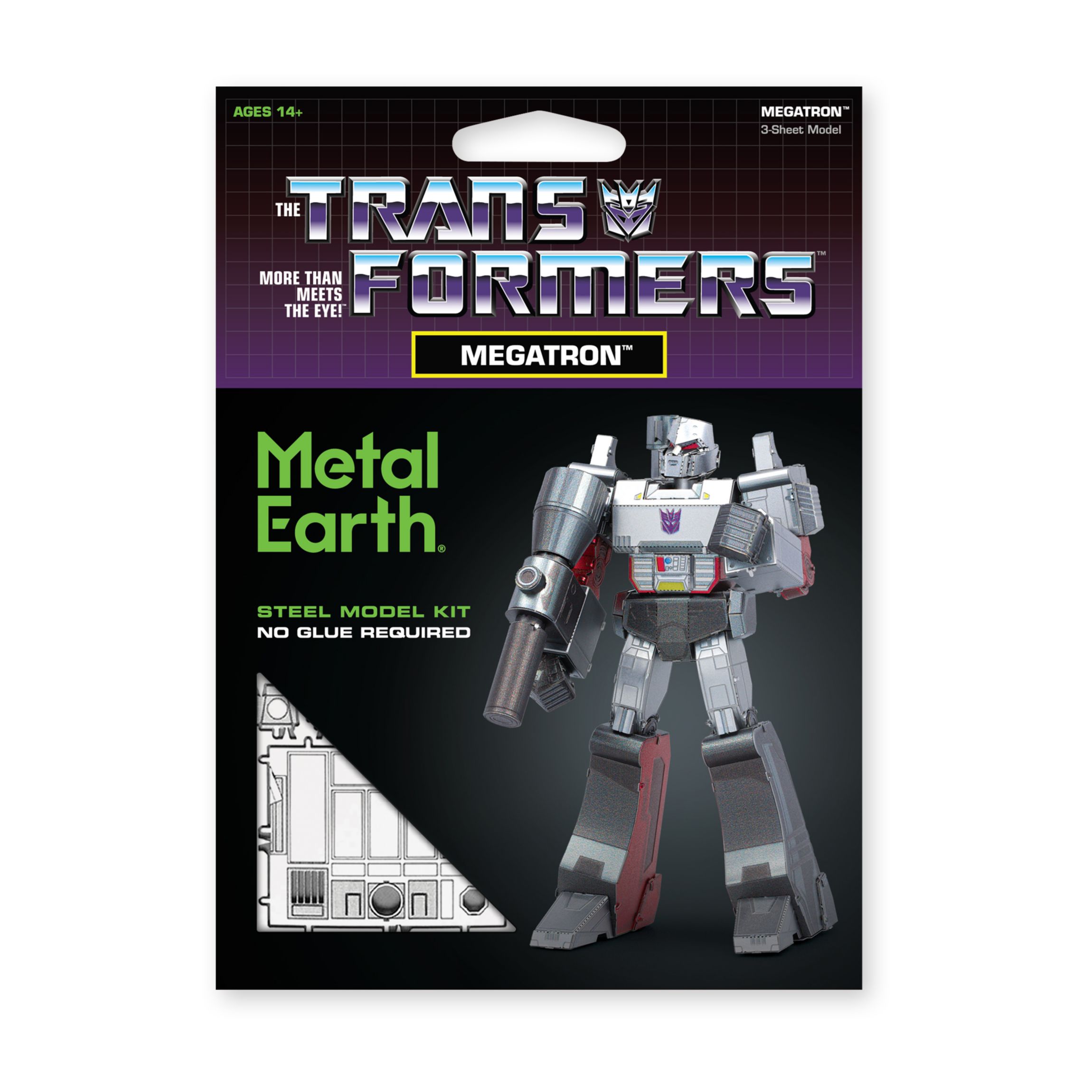 Fascinations Metal Earth 3D Metal Model Kit - Transformers Color ...