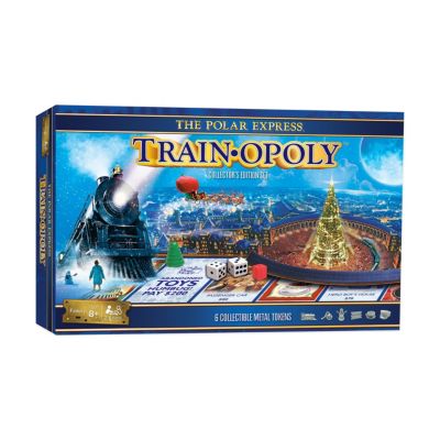 Masterpieces Puzzles The Polar Express - Train-Opoly Collector's ...