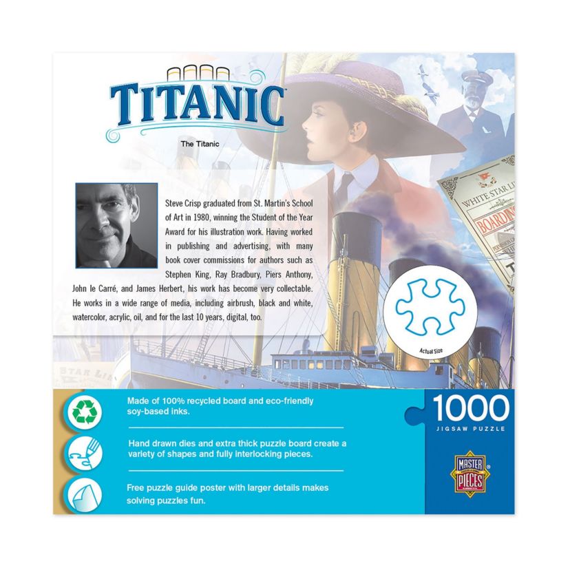 Masterpieces Puzzles The Titanic - Collage Puzzle: 1000 Pcs | Belk