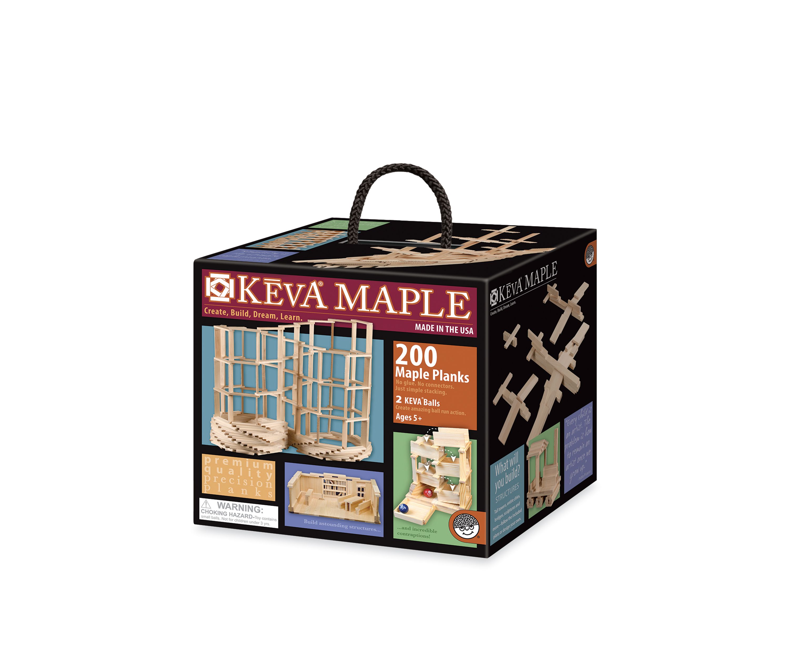MindWare KEVA Maple 200 Plank Building Set | Belk