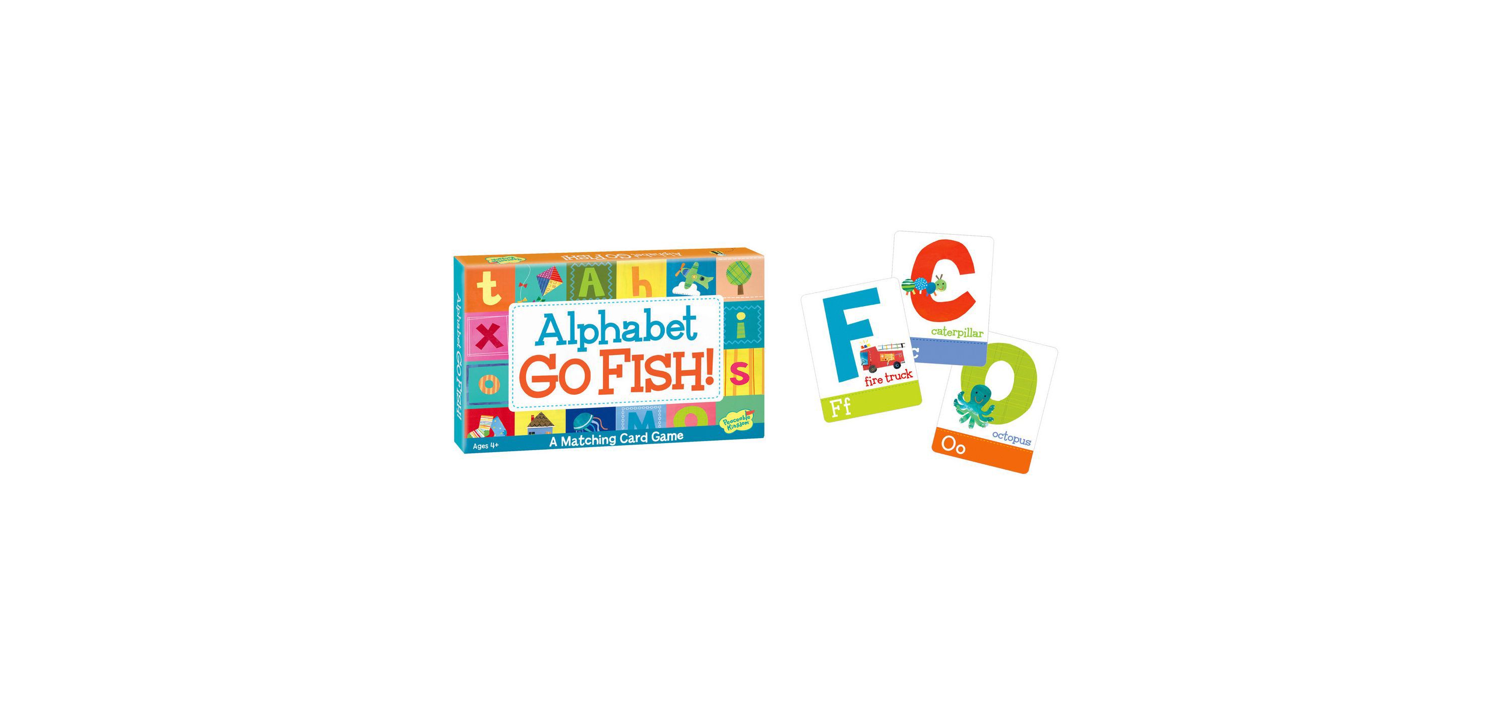 Peaceable Kingdom Alphabet Go Fish! Card Game | Belk