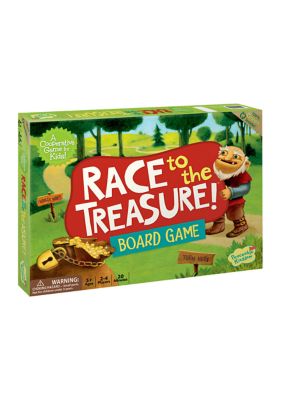 Peaceable Kingdom Race to the Treasure Cooperative Board Game | belk