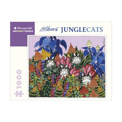 Pomegranate Communications, Inc. B. Kliban - Jungle Cats Puzzle: 1000 ...