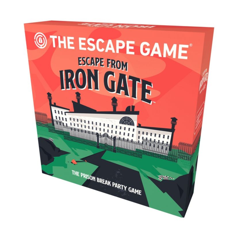 Pressman Toy The Escape Game: Escape from Iron Gate - The Prison Break ...