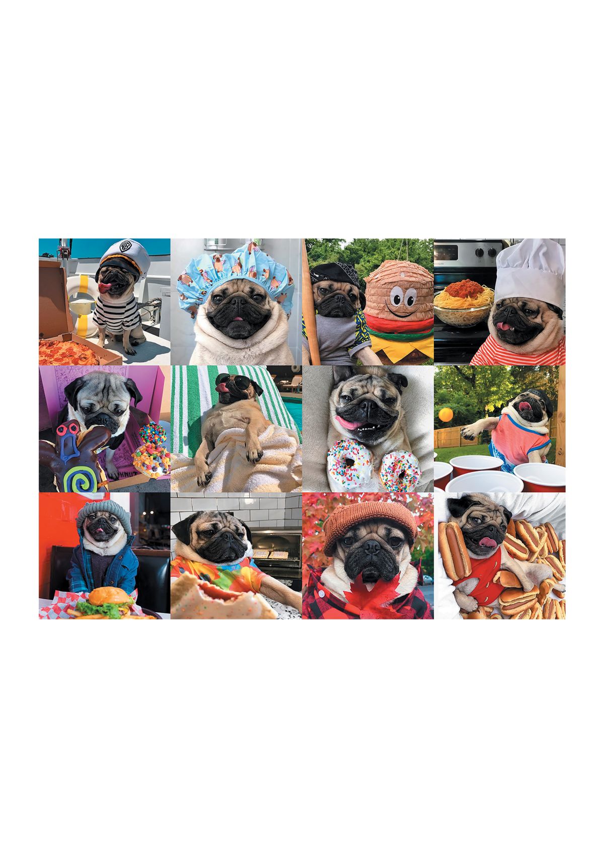 Willow Creek Press Doug the Pug - Pug Life: 1000 Pcs | Belk