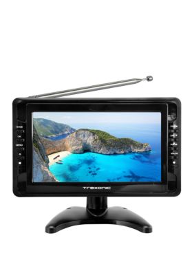 Trexonic Portable Ultra Lightweight Rechargeable Widescreen 10 Inch LCD ...