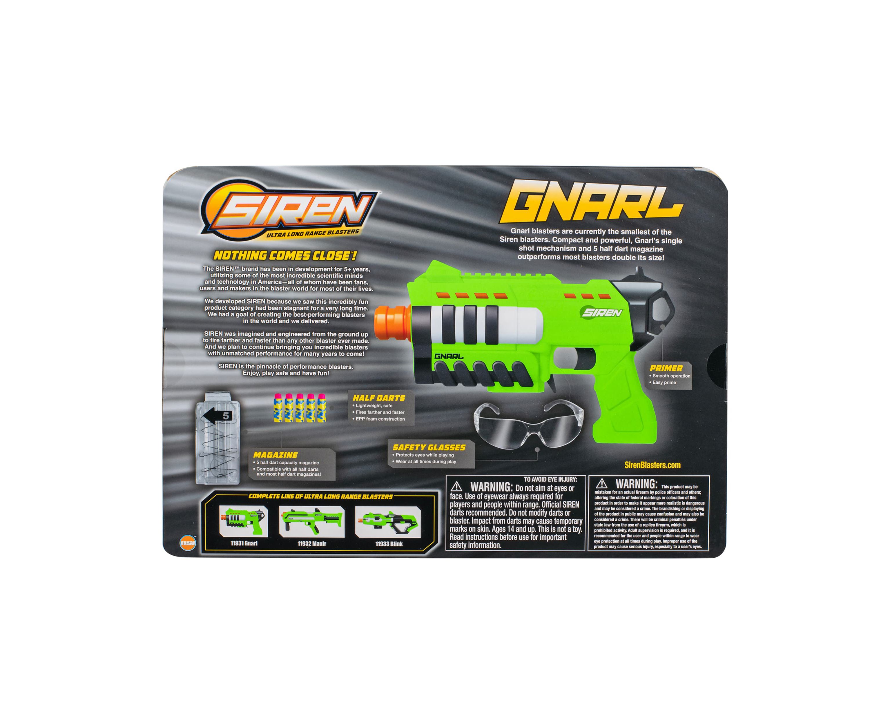 NSI Siren Gnarl Bolt Blaster | Belk